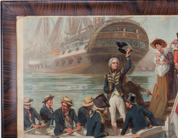 Fred Roe Nelson Trafalgar Victory 1905 Lithograph Framed - Tenth Legion ...