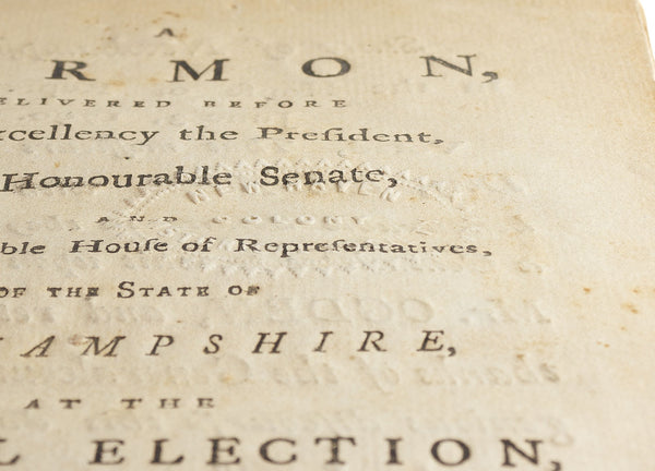 John Ogden A SERMON Rare Early American Pamphlet Slavery + Spanish Inq ...