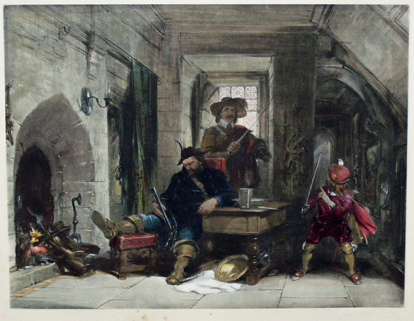 GEORGE CATTERMOLE Series of 12 Hand Coloured Lithographs - Tenth Legion ...