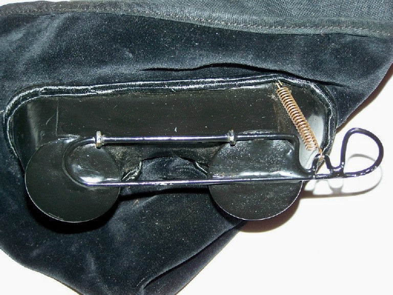 MASONIC ODD FELLOWS Hoodwink Glasses Blindfold Ceremonial Initiation B ...